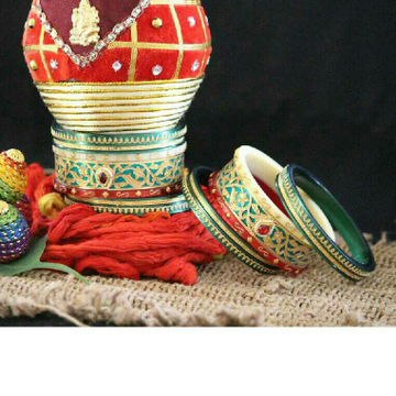 Showroom of 22k/916 gold designer ladies chudi | Jewelxy - 45852