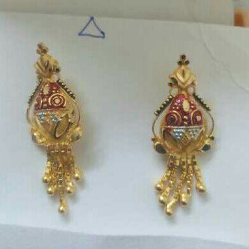 Manufacturer of 22k/916 gold designer ladies buti | Jewelxy - 46276