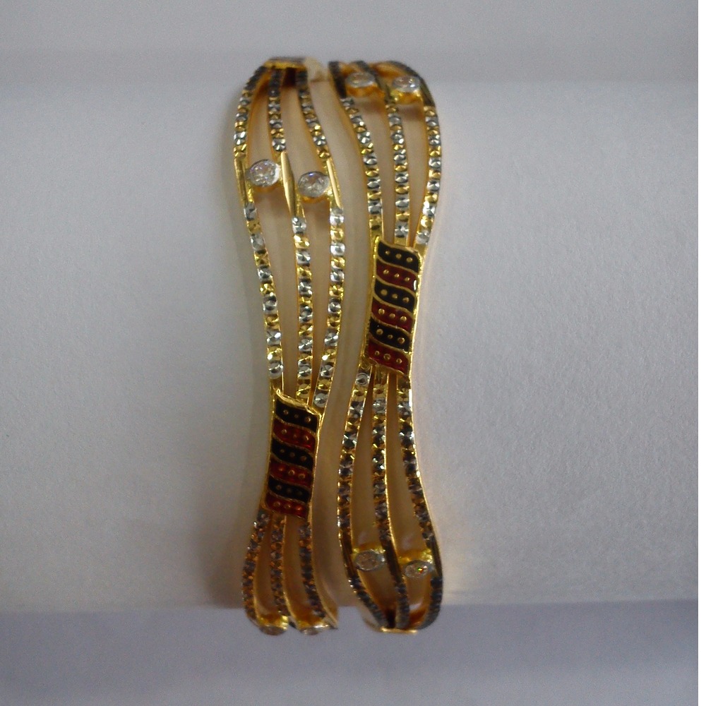 Manufacturer of Gold copper kadi | Jewelxy - 28309