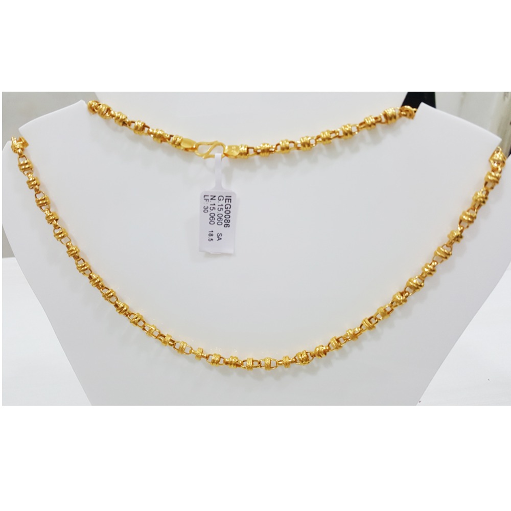 Buy quality 22KT Gold Antique Indo Italian Chain in Ahmedabad