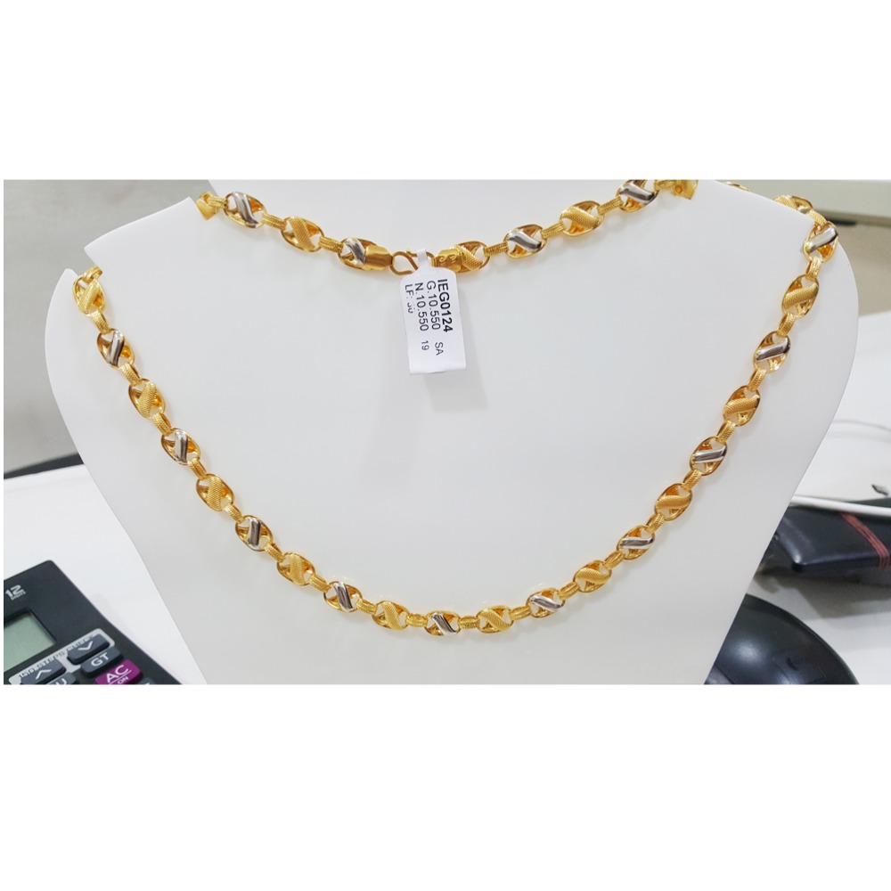 Buy quality 916 Gold Designer Indo Italian Chain in Ahmedabad