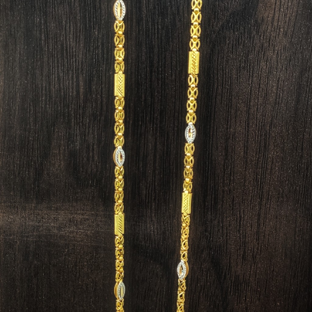 Buy quality 916 gold handmade chain in Ahmedabad