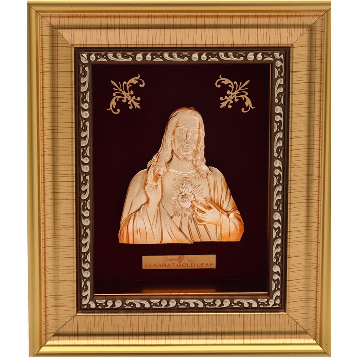 Buy quality 999 GOLD JESUS FRAME in Ahmedabad