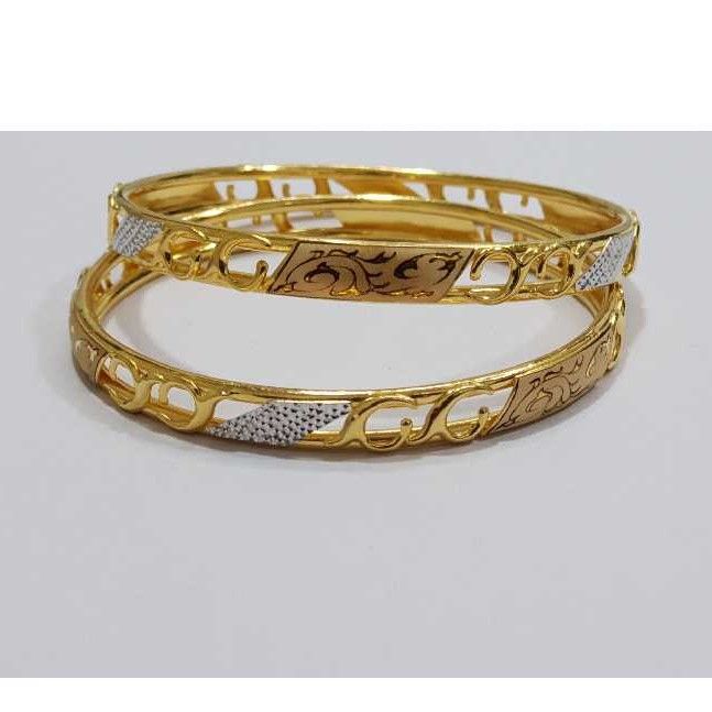 Manufacturer of 916 gold modern ladies bangle | Jewelxy - 53561