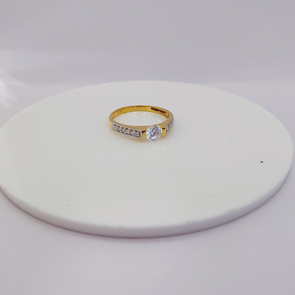Showroom of 22k gold exclusive stone engagement ring | Jewelxy - 221408