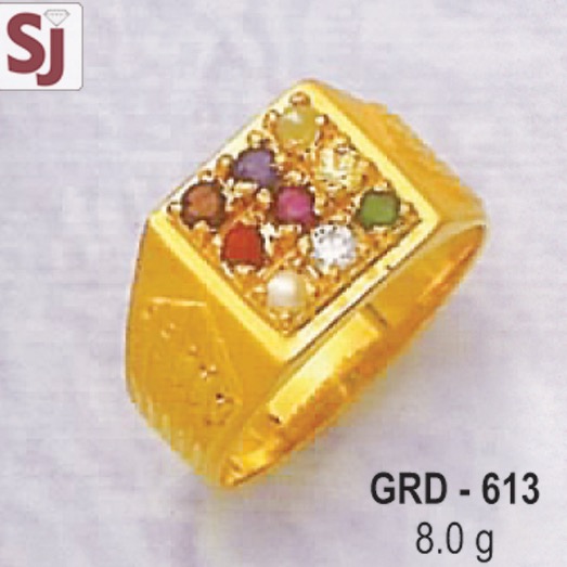 Buy quality Navagraha Gents Ring Diamond GRD-613 in Ahmedabad