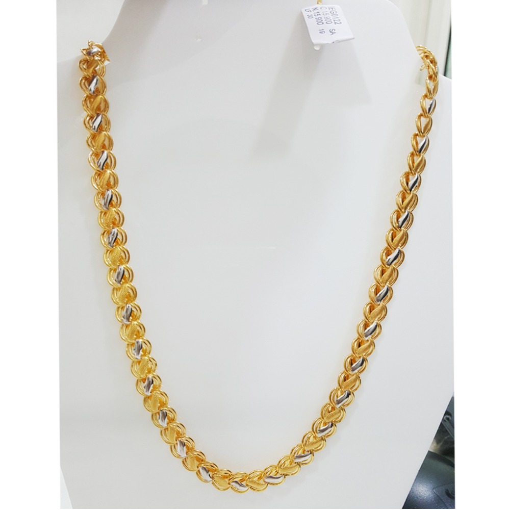 Buy quality 916 Gold Modern Indo Italian Chain in Ahmedabad