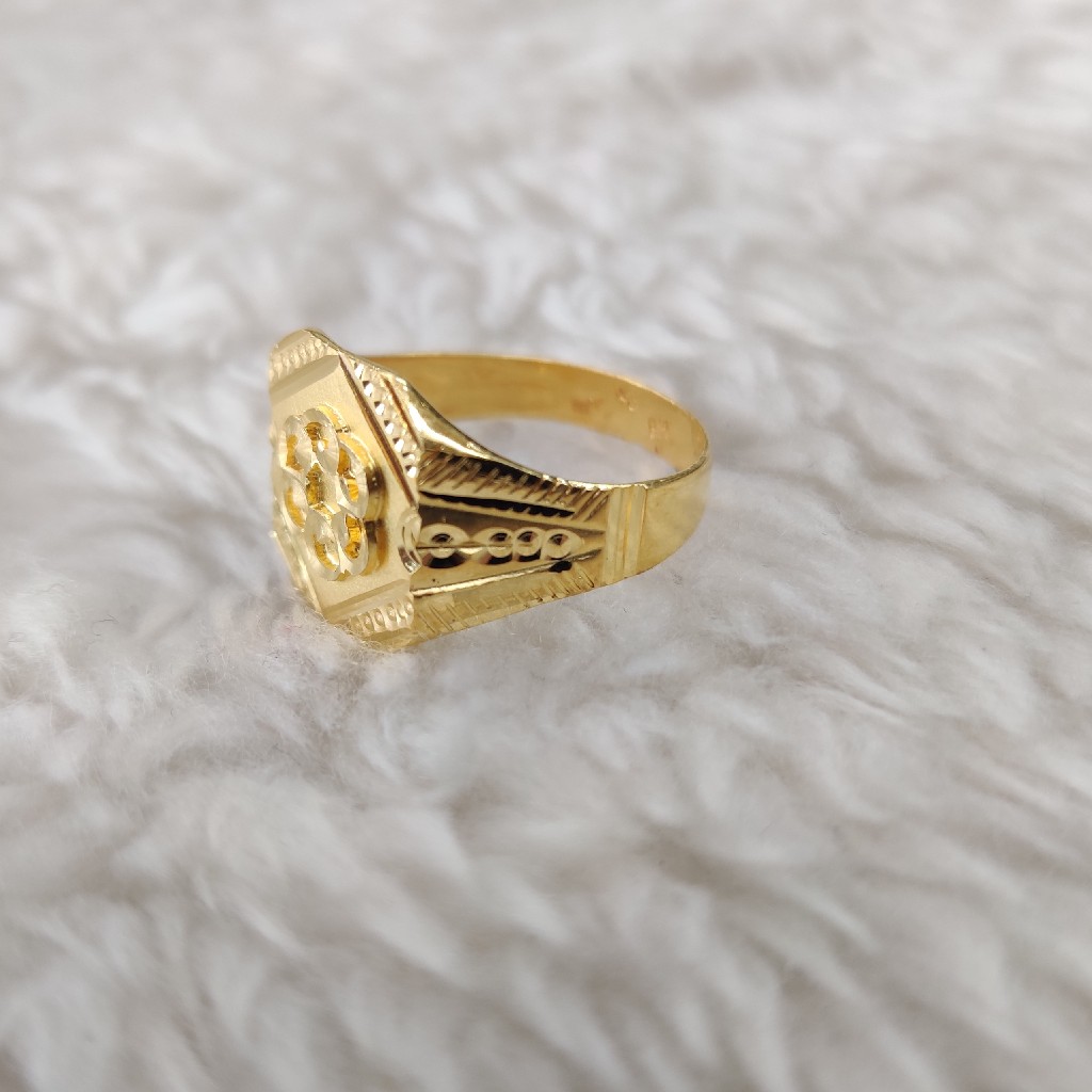 Buy quality 22 carat 916 casting gents ring in Ahmedabad