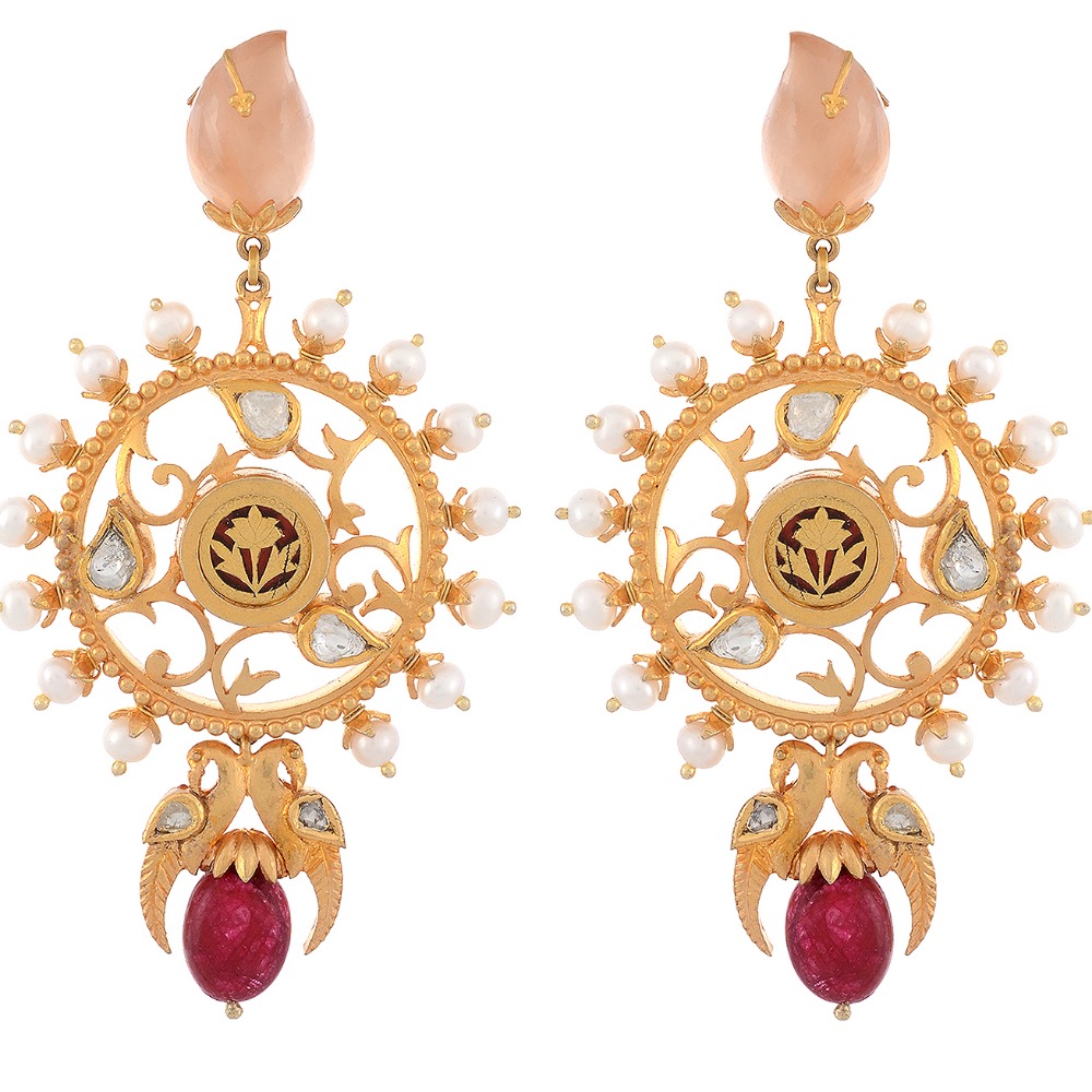 Showroom of Pink opel sozo set | Jewelxy - 47670