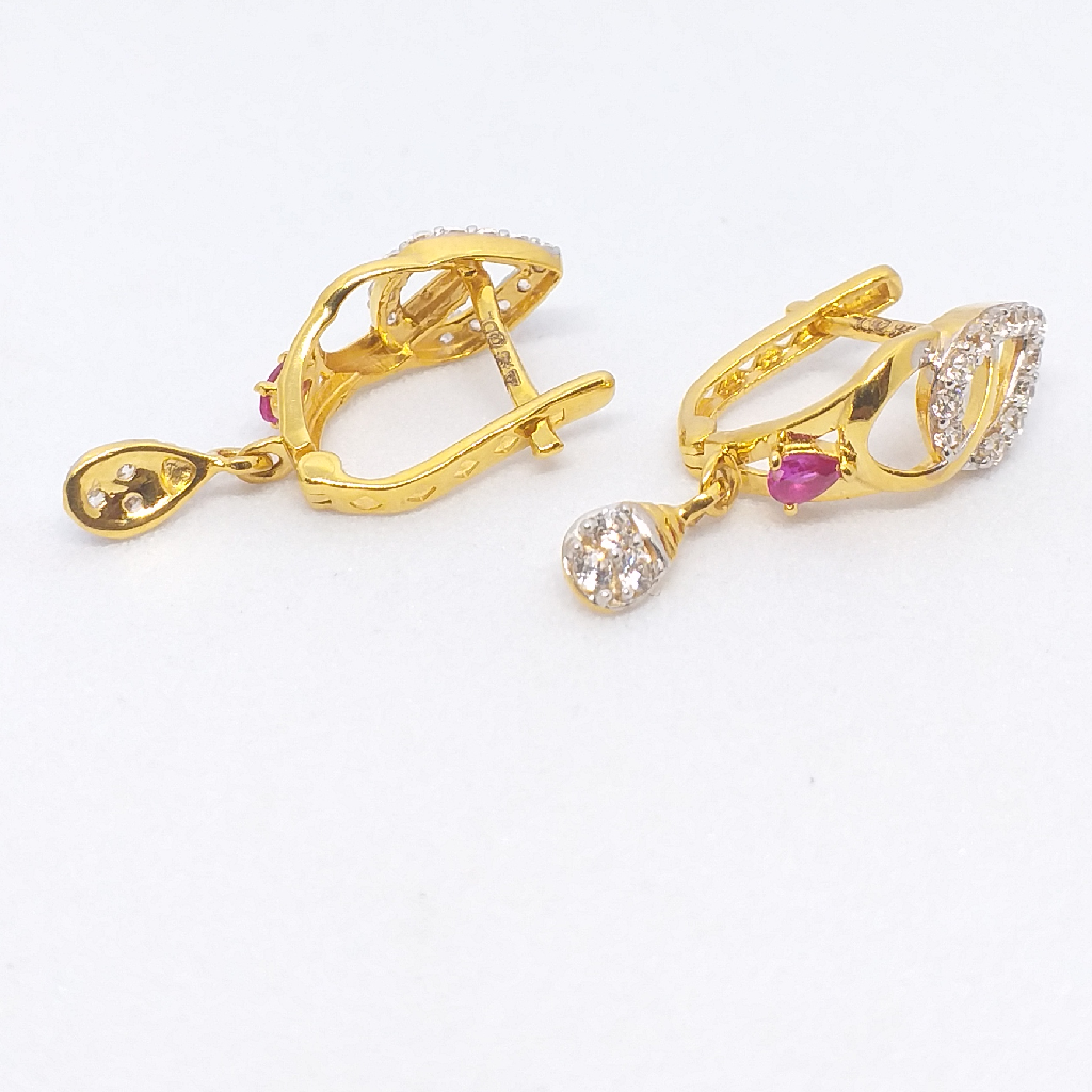 Showroom of Gold 18k fancy diamond latkan kadi | Jewelxy - 229923