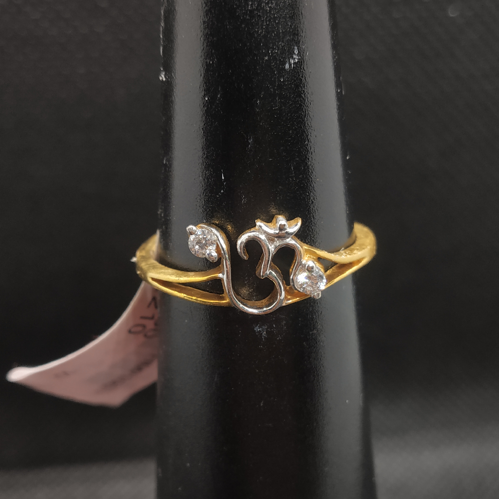 Buy quality Om design Gold ring in Ahmedabad