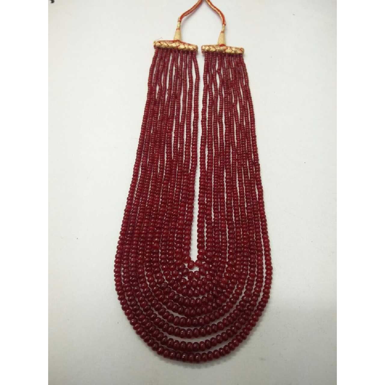 Wholesaler of Natural ruby beads mala | Jewelxy - 39007
