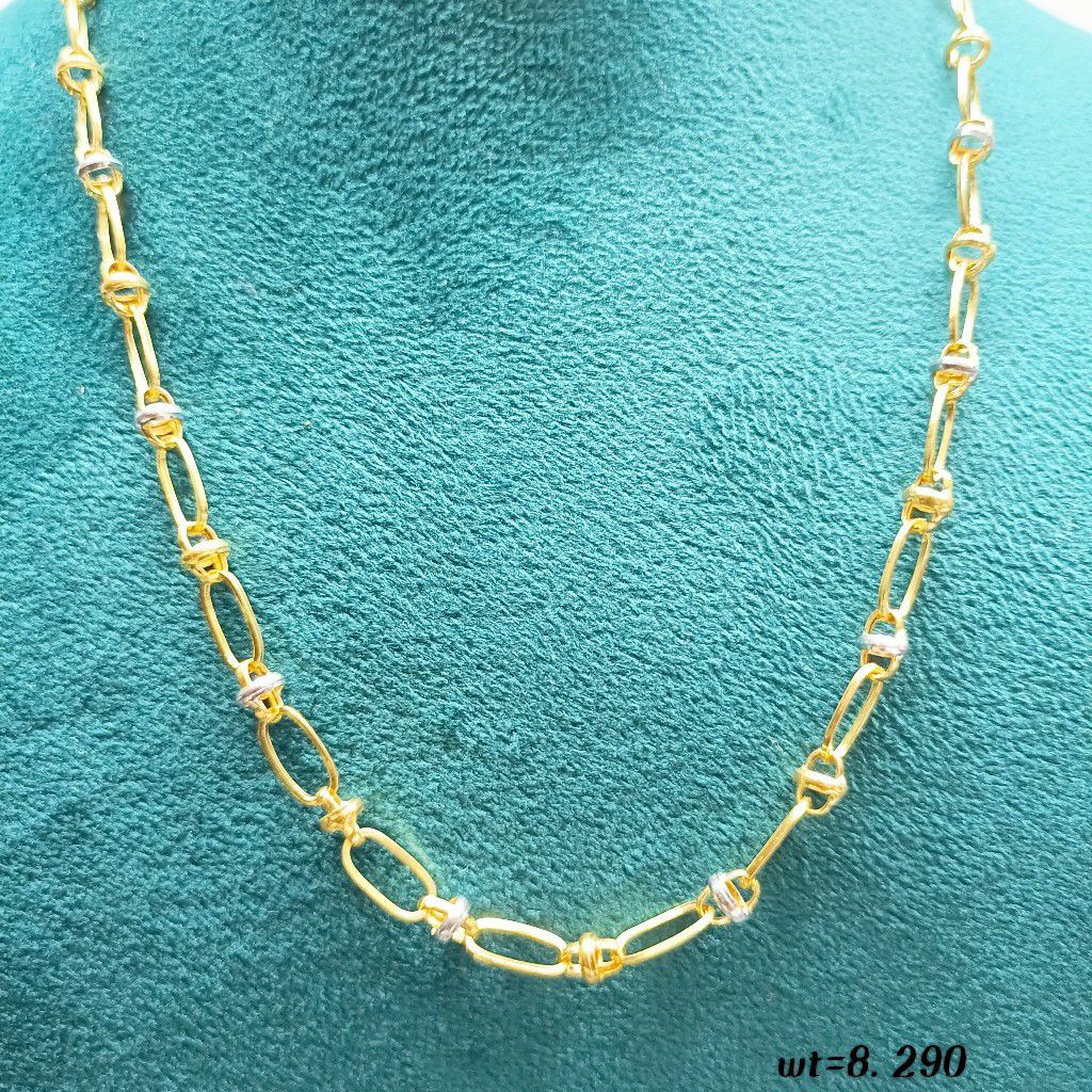 Buy quality 916 Gold Hollow Chain in Ahmedabad
