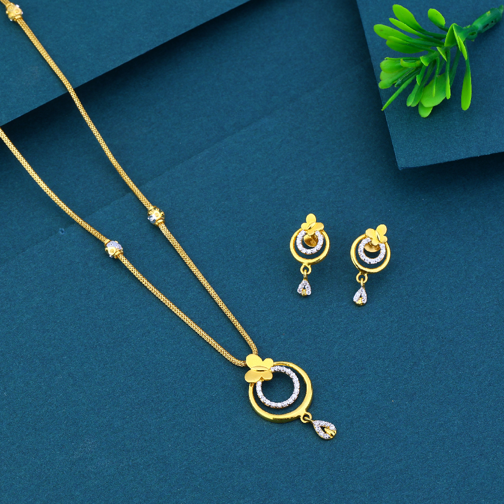 Buy quality 22k gold butterfly fancy ladies dokiya in Ahmedabad