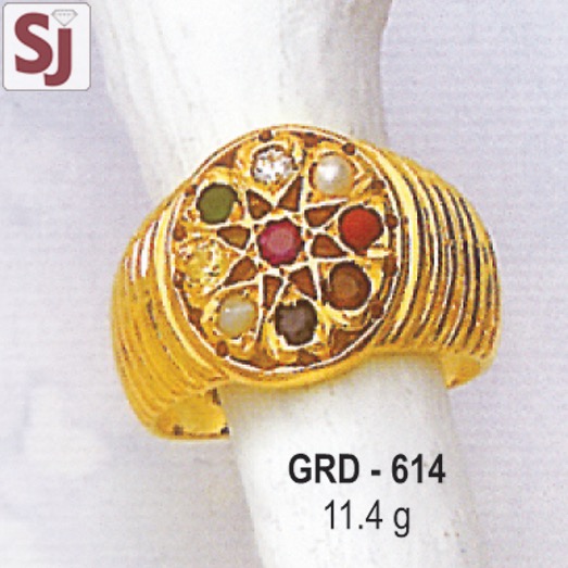 Buy quality Navagraha Gents Ring Diamond GRD-614 in Ahmedabad