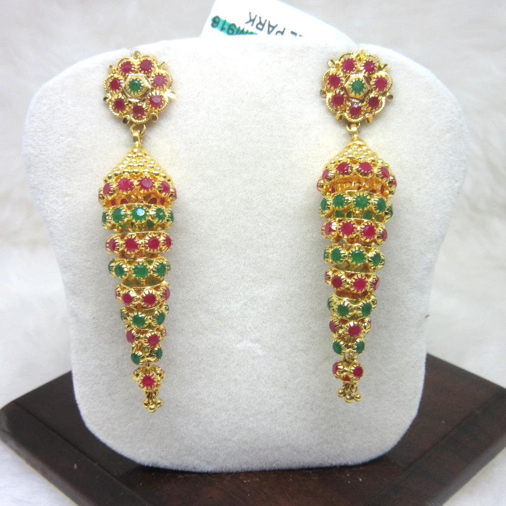 Buy quality Gold 22k hm916 jummar tops in Ahmedabad