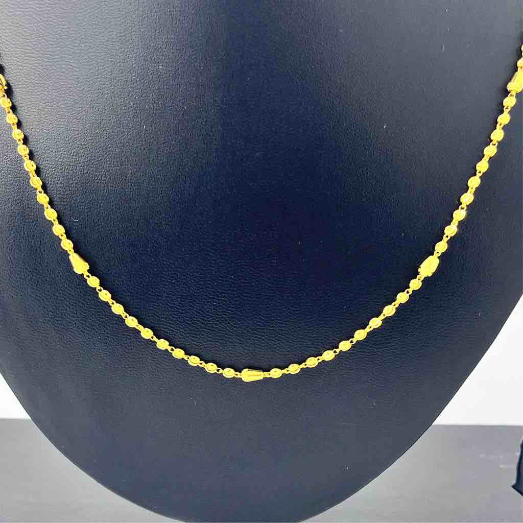Showroom of 916 gold vertical mala chain | Jewelxy - 222920