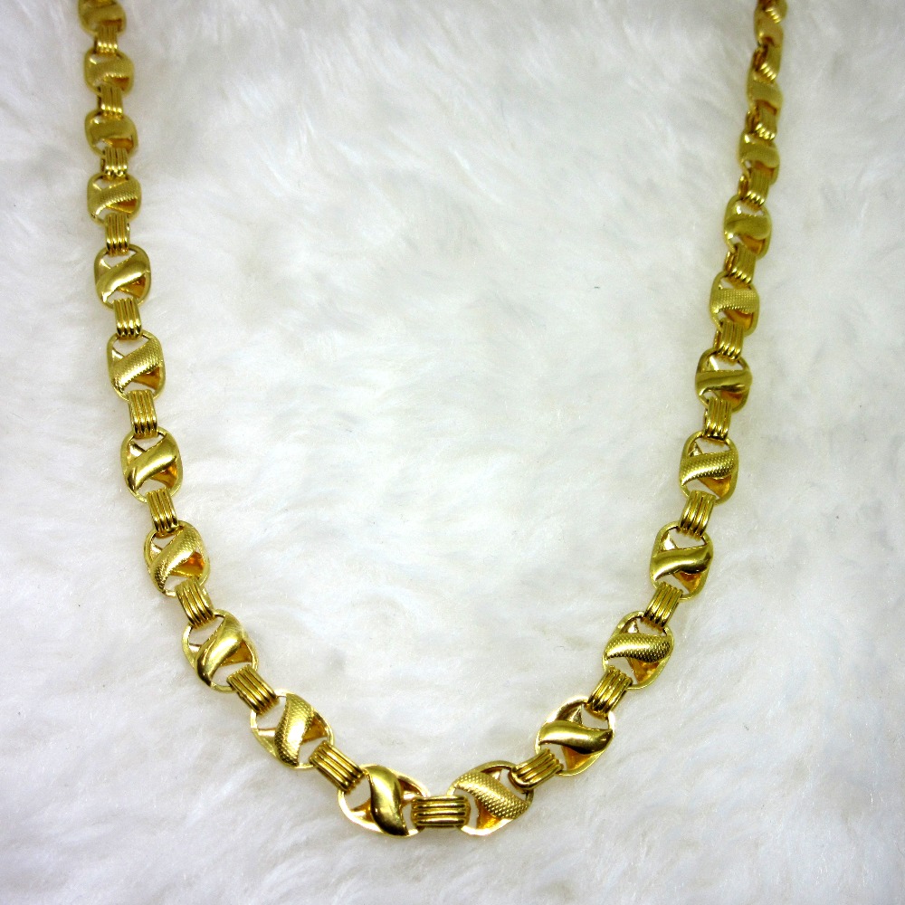 Buy quality Gold Hollow Broad Chain in Ahmedabad