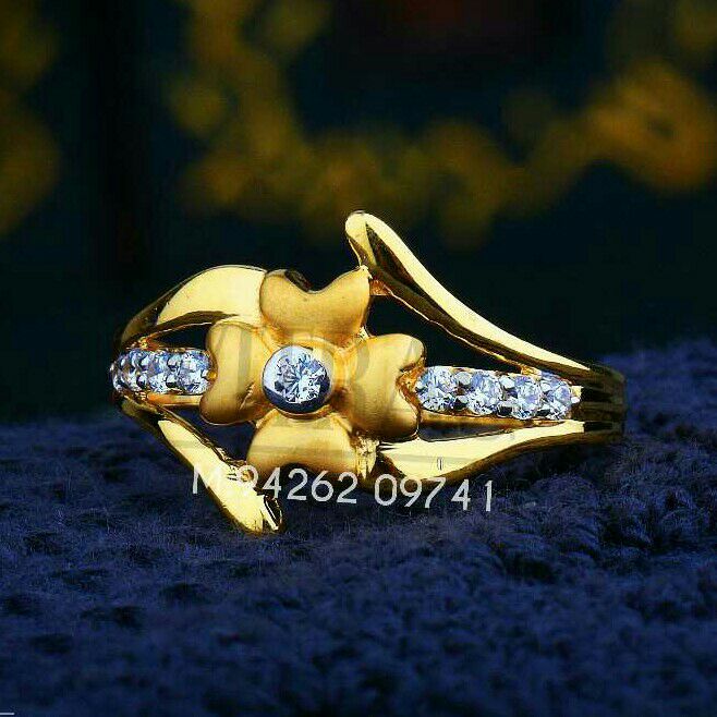 Buy quality Gold Designer Fancy Ladies Ring LRG -0380 in Ahmedabad