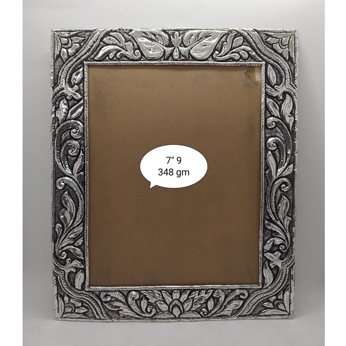 Buy quality Pure silver photo frame in fine carvings po-171-07 in New Delhi