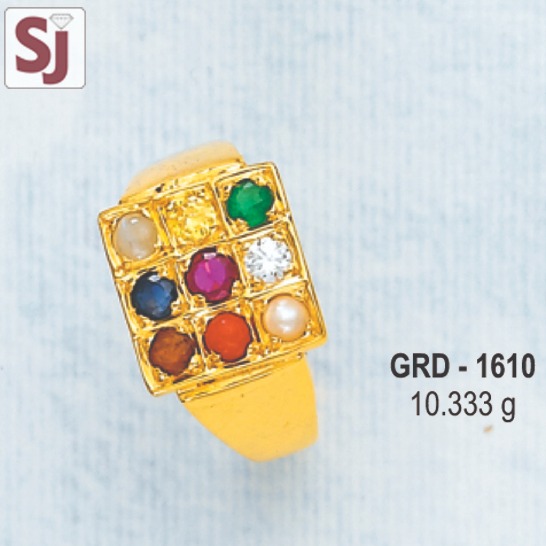 Buy quality Navagraha Gents Ring Diamond GRD-1610 in Ahmedabad
